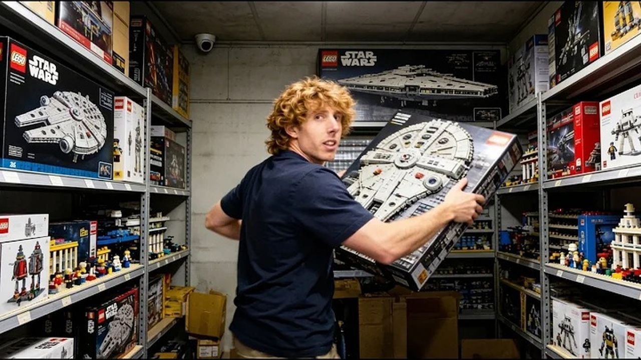 Ein Mann bringt seine LEGO-Sammlung im Wert von bis zu 200.000 Dollar ...