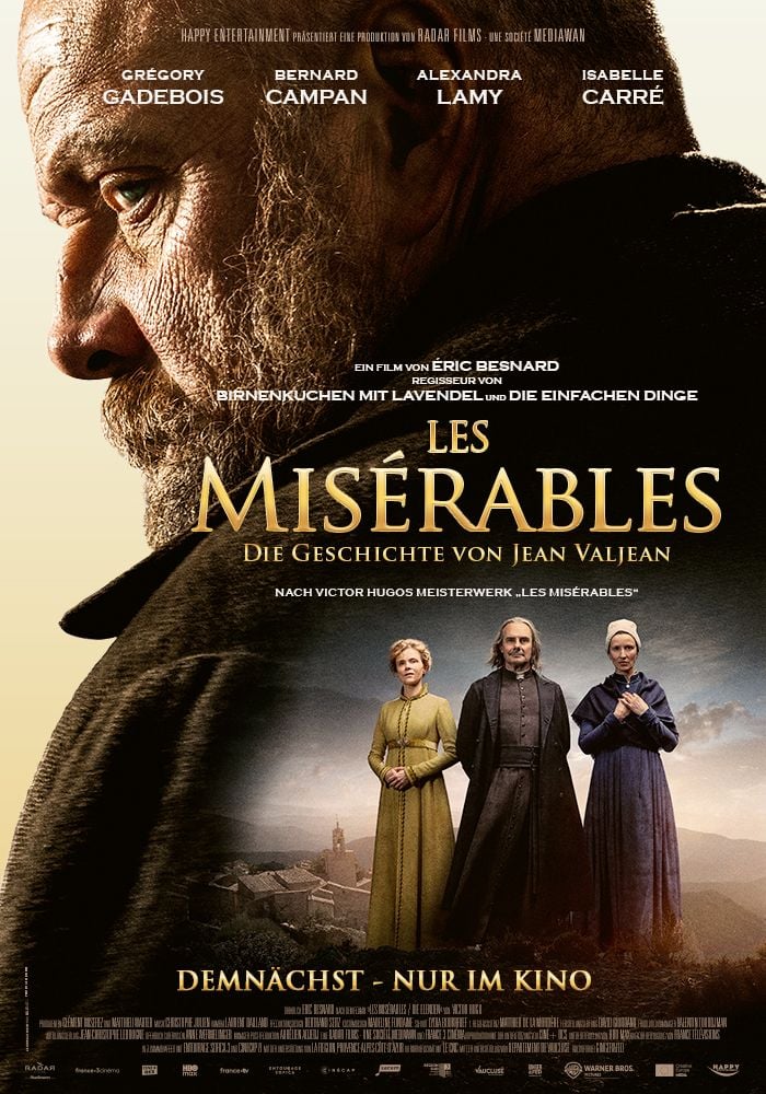 Kinoprogramm für Les Misérables - Die Geschichte von Jean Valjean in ...