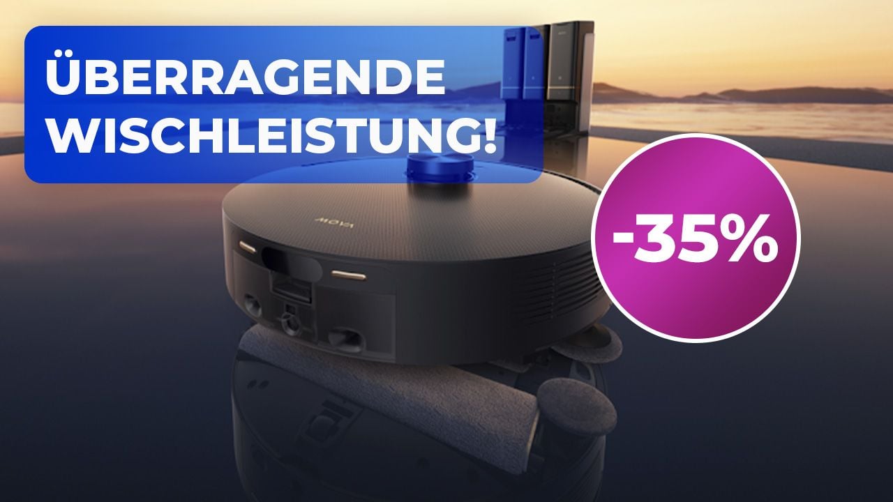 Über 400 Euro günstiger bei Amazon: Dieser Saugroboter wischt wie kein ...