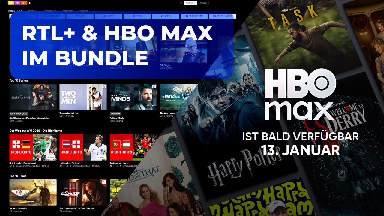Zwei Streamingdienste, ein Abo: HBO Max kommt nach Deutschland – holt ...