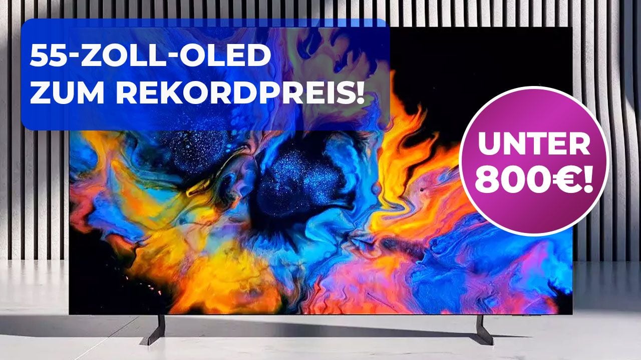 Der günstigste OLED-TV aller Zeiten! Samsung S85D in 55 Zoll mit doppeltem Rabatt bei MediaMarkt ...