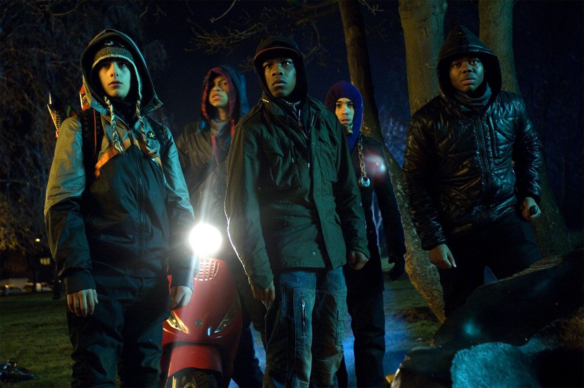 Bild zu Alex Esmail - Attack The Block : Bild Joe Cornish, John Boyega ...