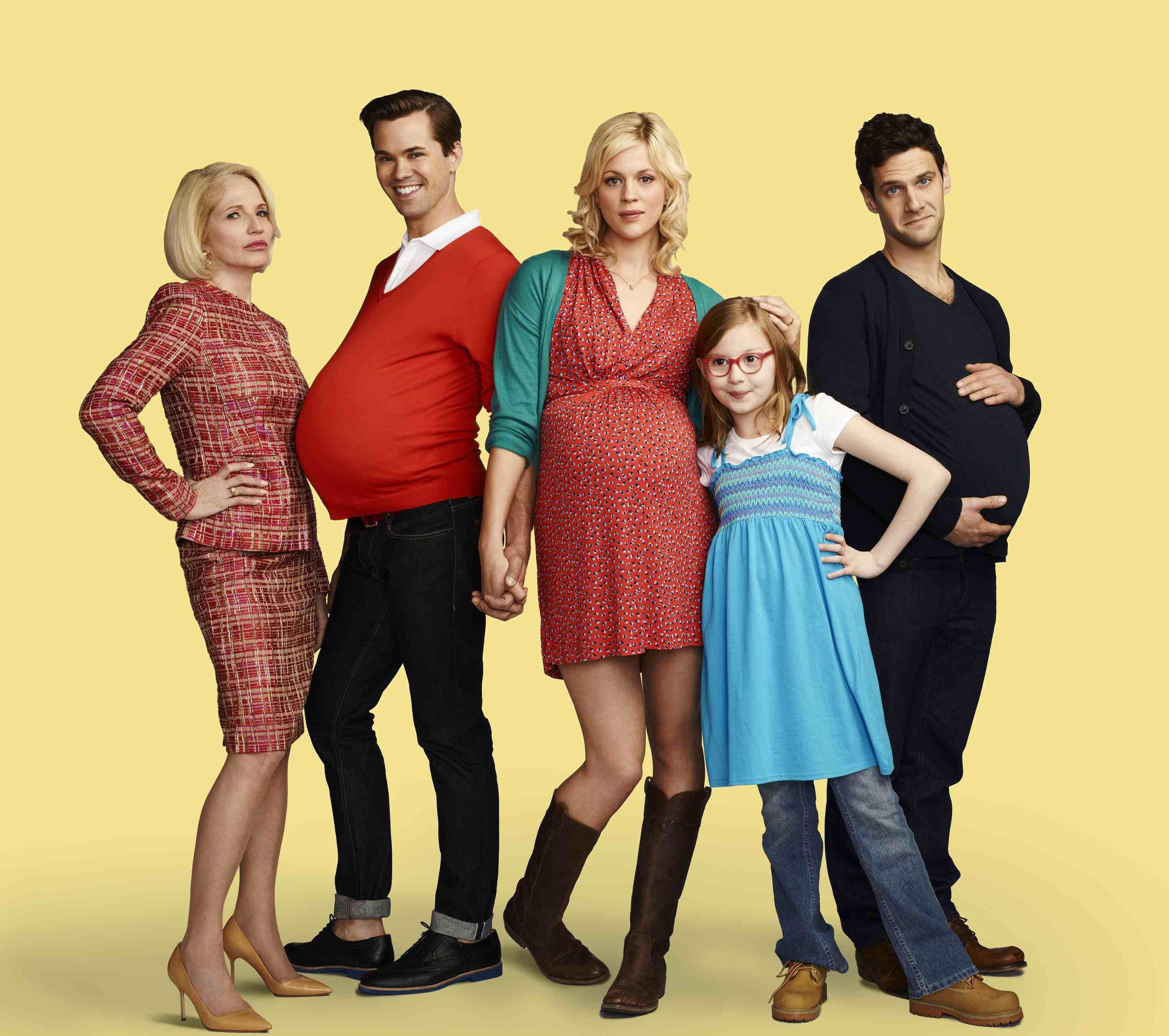 The New Normal: Bild Andrew Rannells, Georgia King, Justin Bartha, Bebe ...