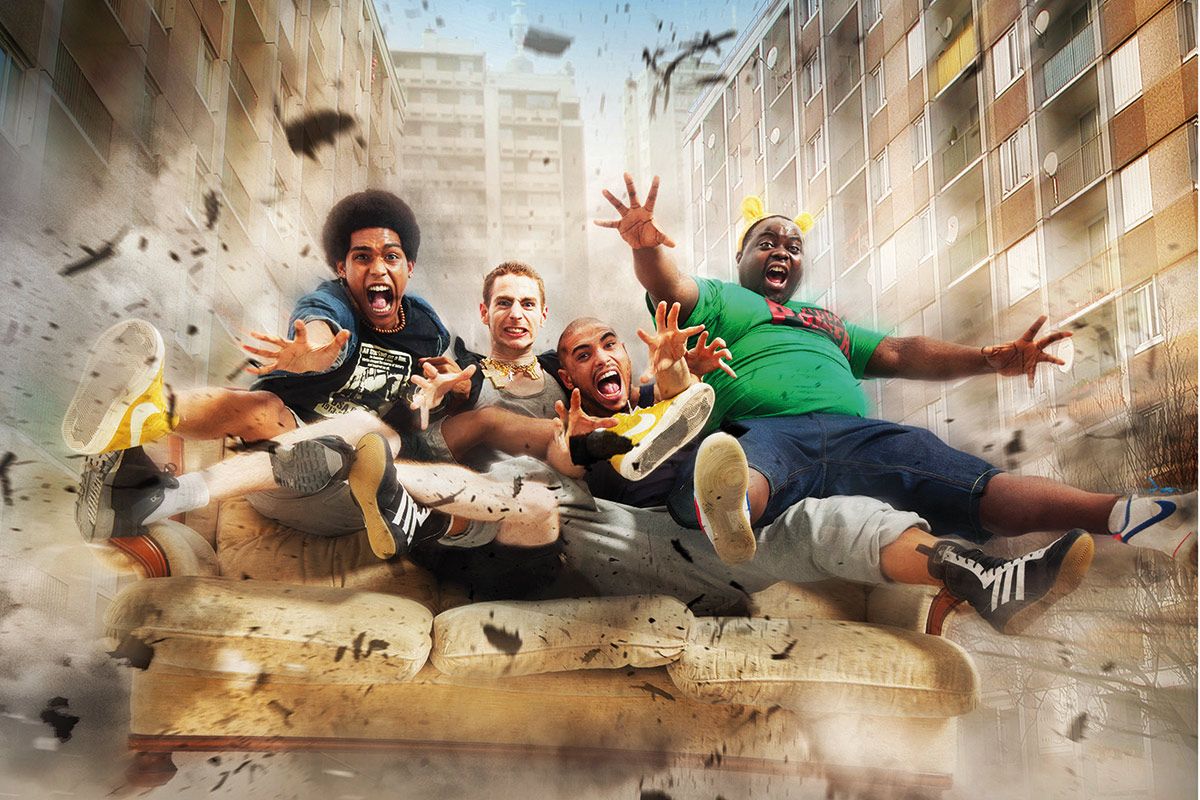 Les Lascars: Bild Alexandre Achdjian, Nassim Lyes, Issa Doumbia, Pablo ...