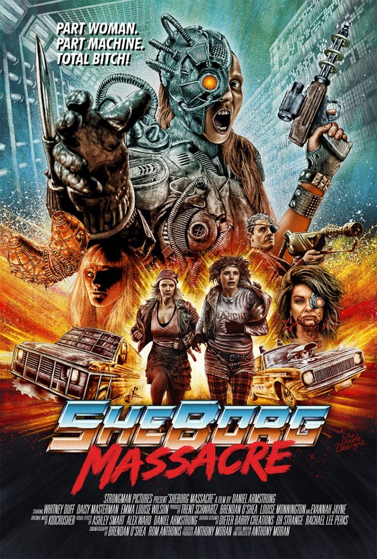 Poster zum Film SheBorg - Halb Alien. Halb Maschine. Totale Bitch ...
