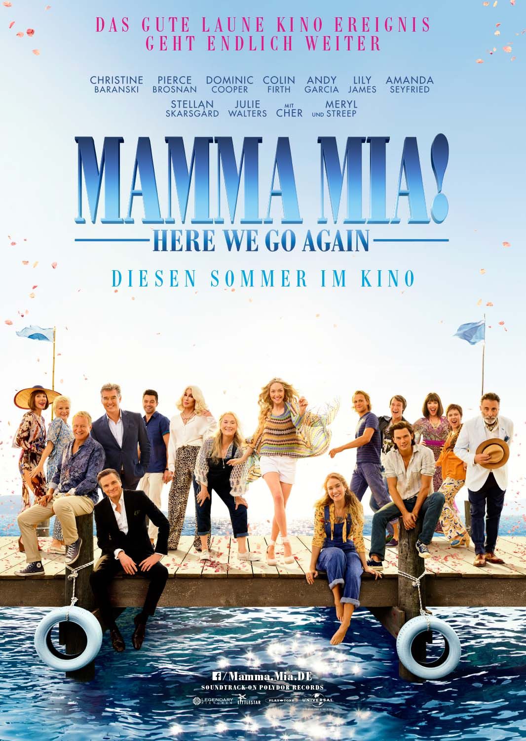 Poster Zum Film Mamma Mia 2 Here We Go Again Bild 39 Auf 54