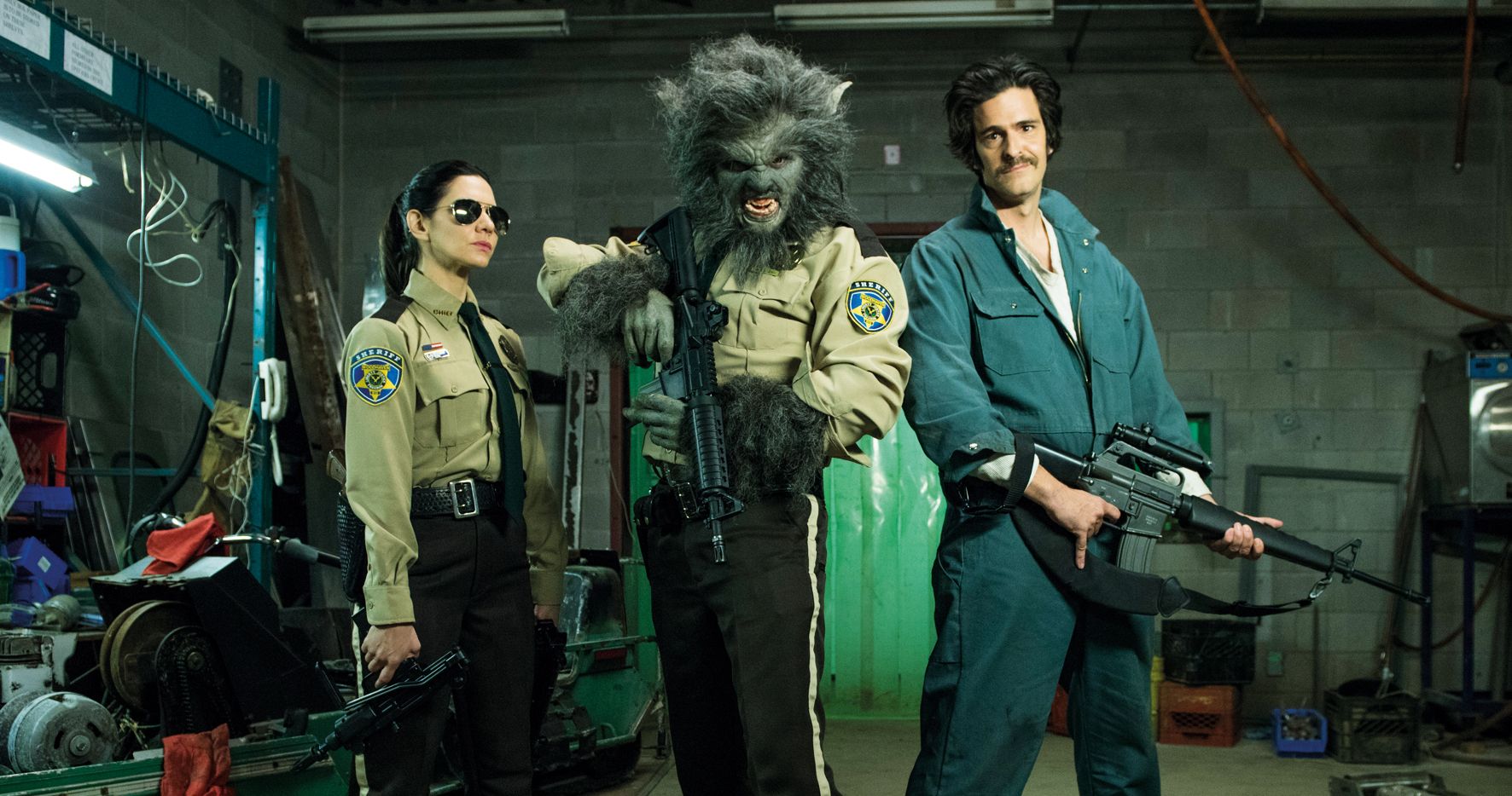 Bild zu Jonathan Cherry - Another WolfCop : Bild Amy Matysio, Leo ...