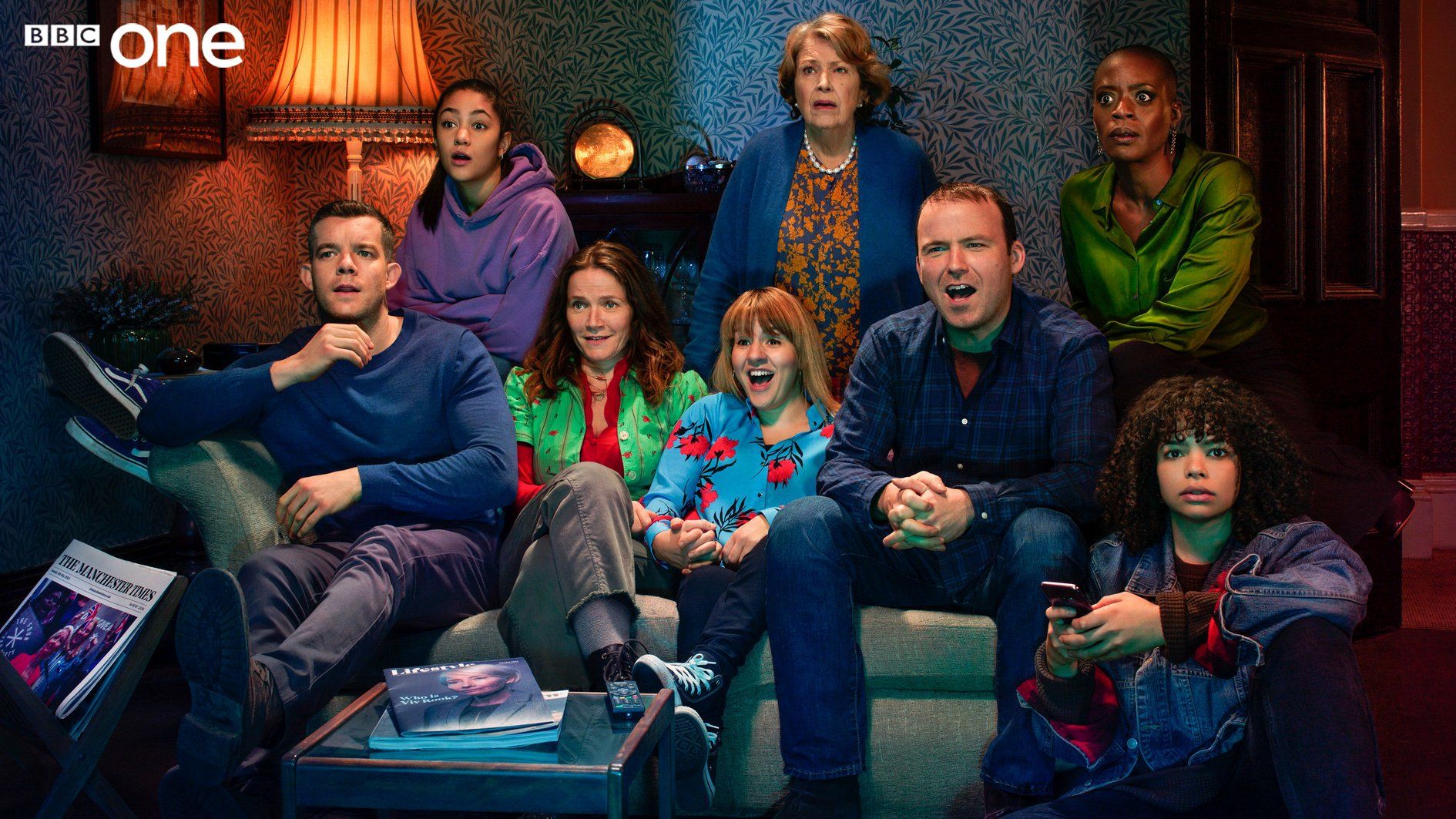 Years And Years: Bild Russell Tovey, Jessica Hynes, Rory Kinnear, T'Nia ...