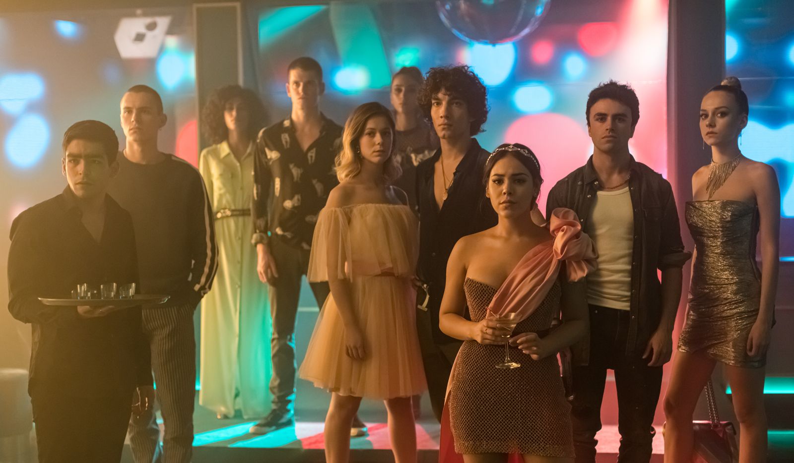 Élite: Bild Arón Piper, Georgina Amorós, Danna Paola, Itzan Escamilla ...