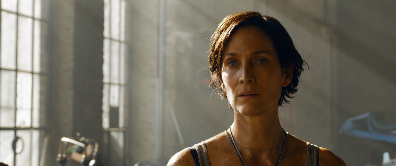 Bild zu Carrie-Anne Moss - Matrix 4: Resurrections : Bild Carrie-Anne ...