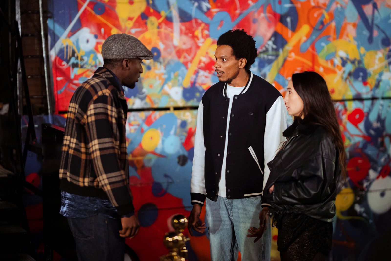 Bild zu Sékouba Doucouré - Bild Meledeen Yacoubi, Sékouba Doucouré, Léo ...