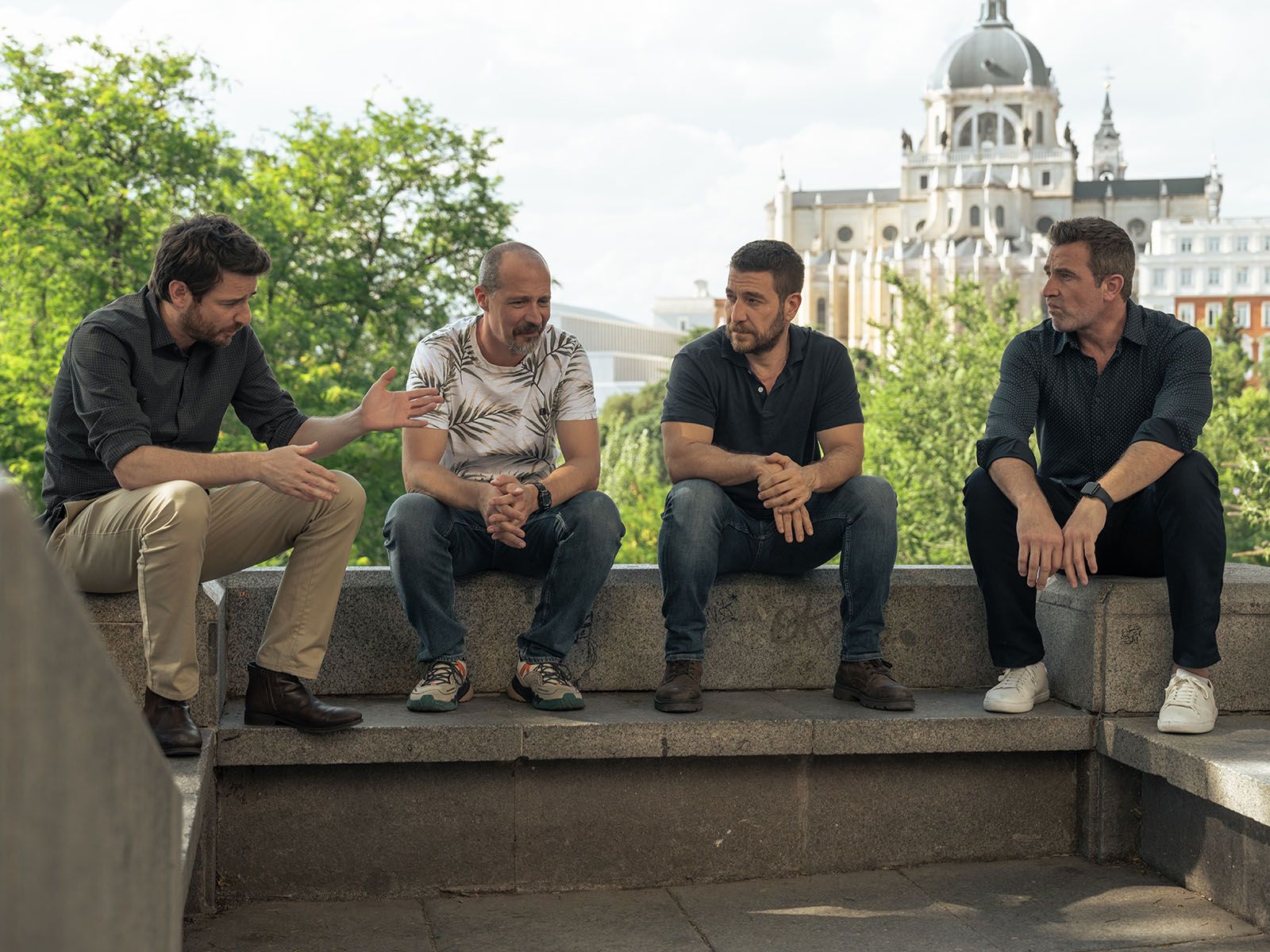 Machos Alfa Bild Raúl Tejón Fele Martínez Gorka Otxoa Fernando Gil