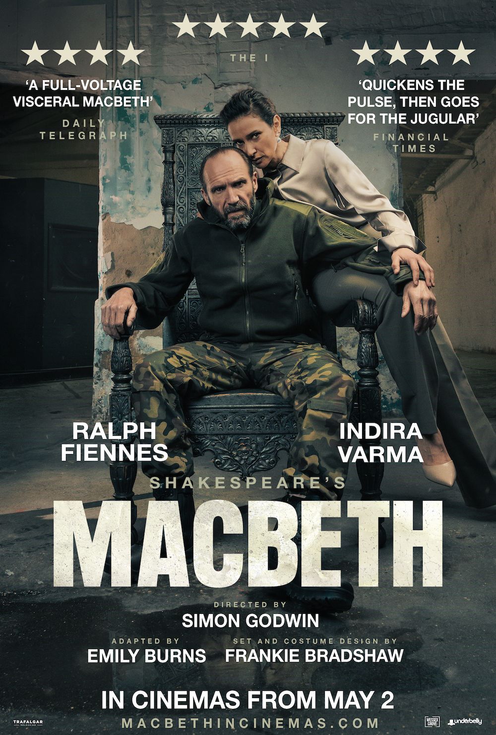 Macbeth: Ralph Fiennes & Indira Varma: Bilder und Fotos - FILMSTARTS.de