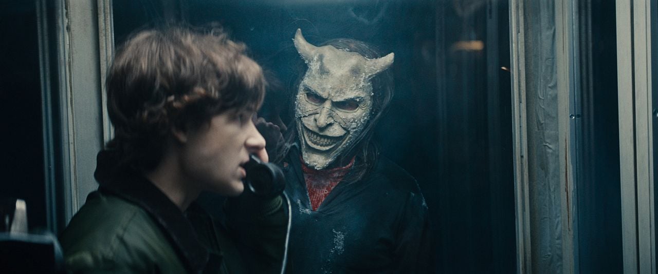 Bild zu Mason Thames - Black Phone 2 : Bild Mason Thames, Ethan Hawke ...